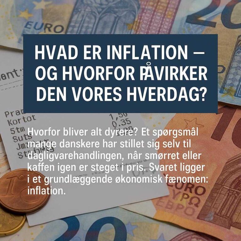 Hvad er inflation? En simpel forklaring på et komplekst fænomen